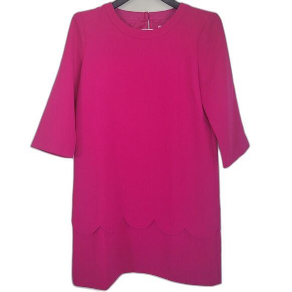kate spade | Dresses | Kate Spade Demi Shift Scalloped Edge Dress ...